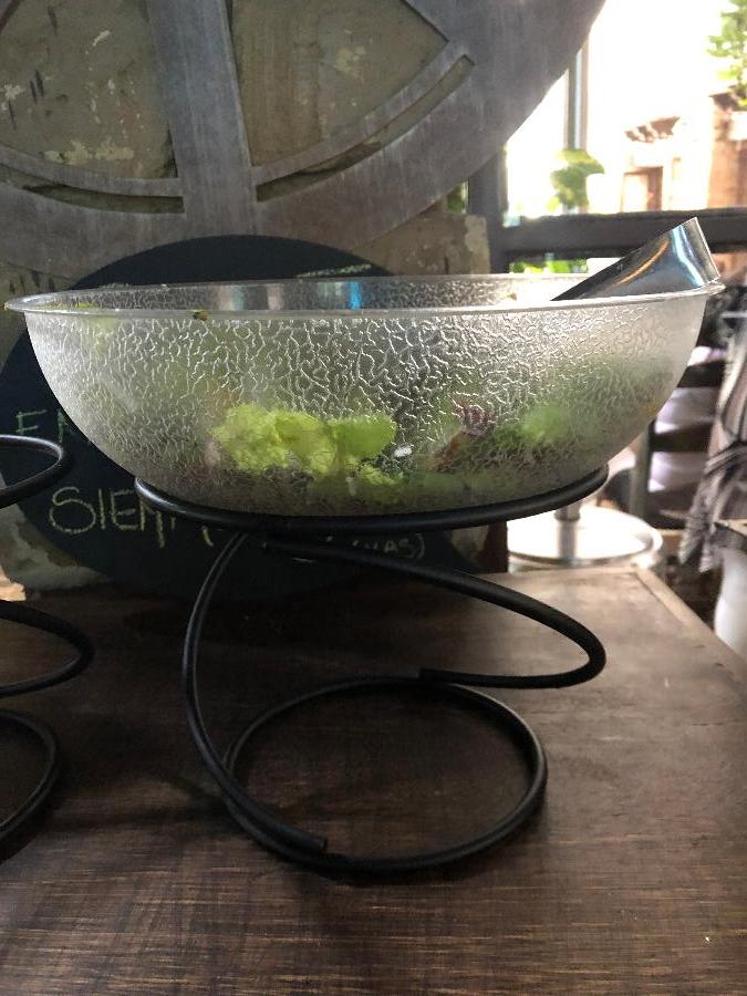 Choice 7" Black Swirl Metal Display Stand