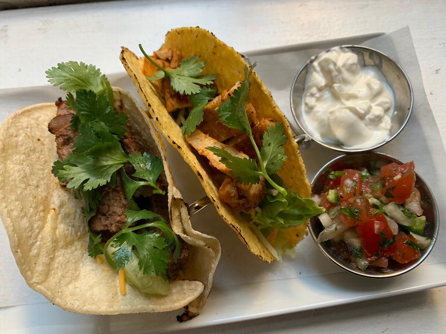 Choice Stainless Steel Wire Taco Holder with 2 or 3 Compartments - 5 5/ ...