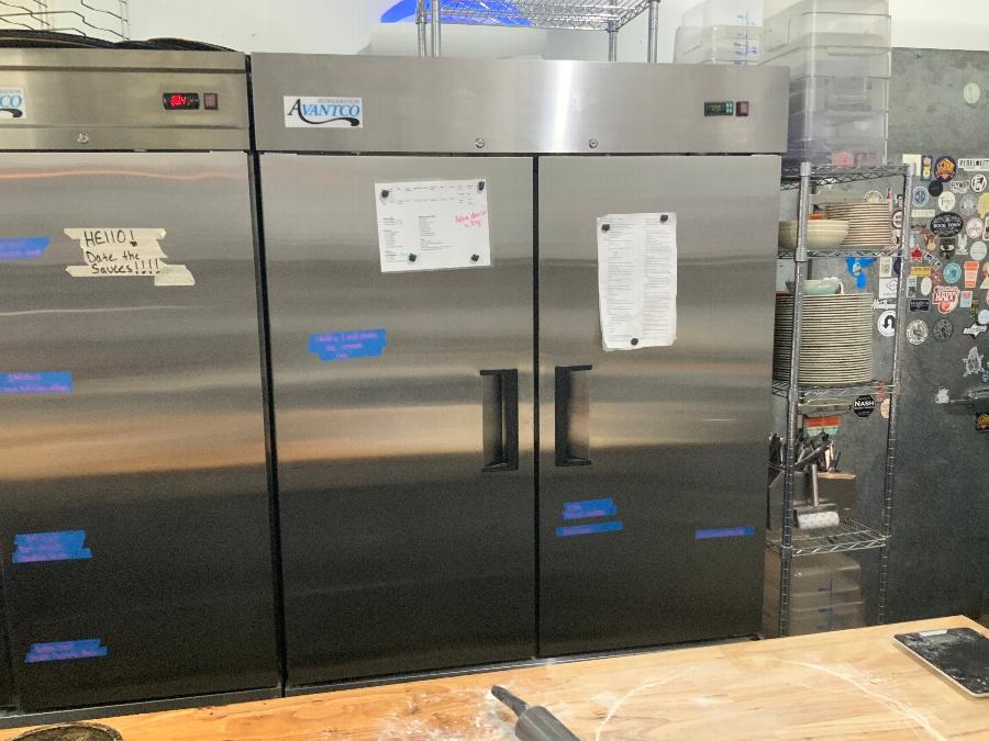 Avantco Reach-In Freezer - 54" | WebstaurantStore