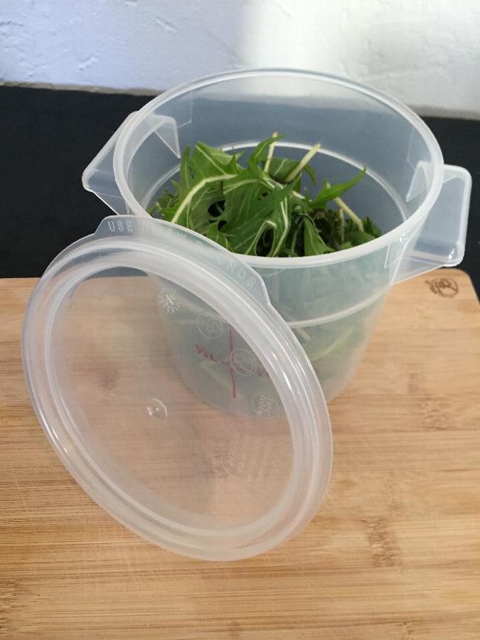 Cambro RFS1SCPP190 1 Qt. Translucent Round Seal Cover for Clear Camwear ...