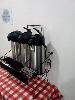 Choice 19" x 11 1/2" x 12 1/4" Black Wire 3 Compartment Airpot Rack ...