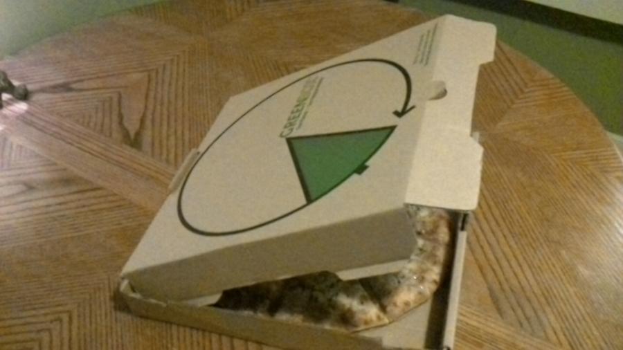 GreenBox Corrugated Recycled Pizza Boxes - 12" Box (50/Bundle)