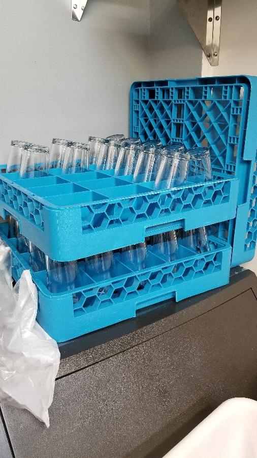 Carlisle RC2014 20 Compartment Tilted Cup Rack