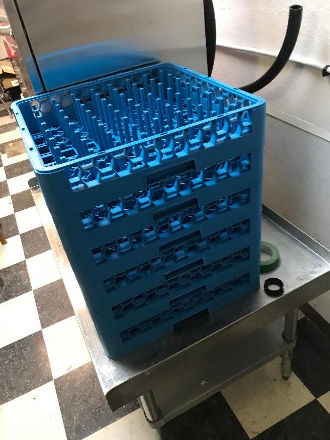 Carlisle Commercial Dishwashing Rack, RP14, Full Size