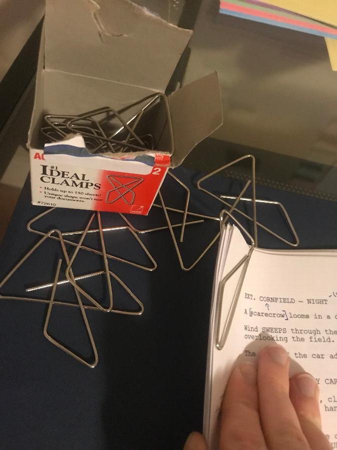 Acco 72610 Large 2 5/8" Metal Paper Clamp - 12/Box