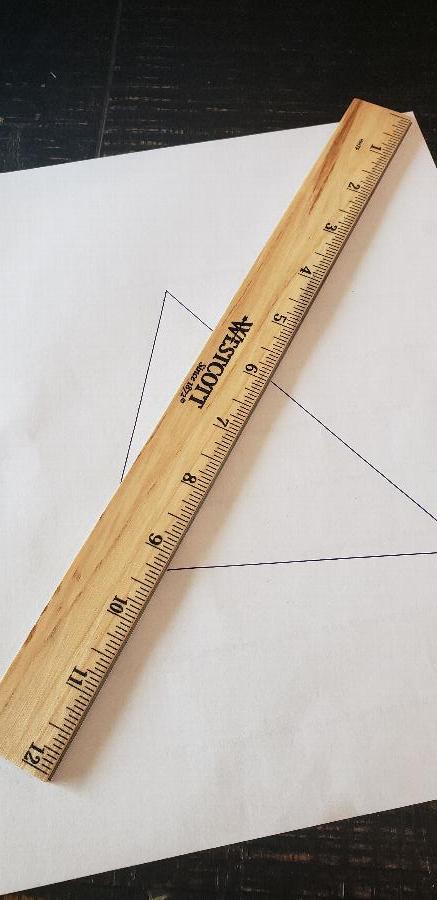 Westcott 10375 12" Flat Wood Ruler with Metal Edge - 1/16" Standard ...