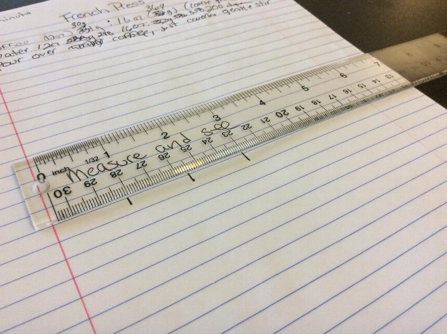 Westcott 10562 12" Clear Acrylic Ruler with Hanging Hole - 1/16 ...