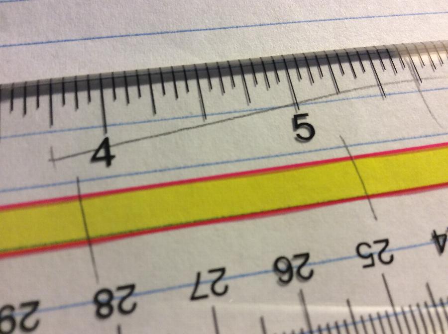 Westcott 10580 15" Clear Acrylic Plastic Highlight Reading Ruler with ...