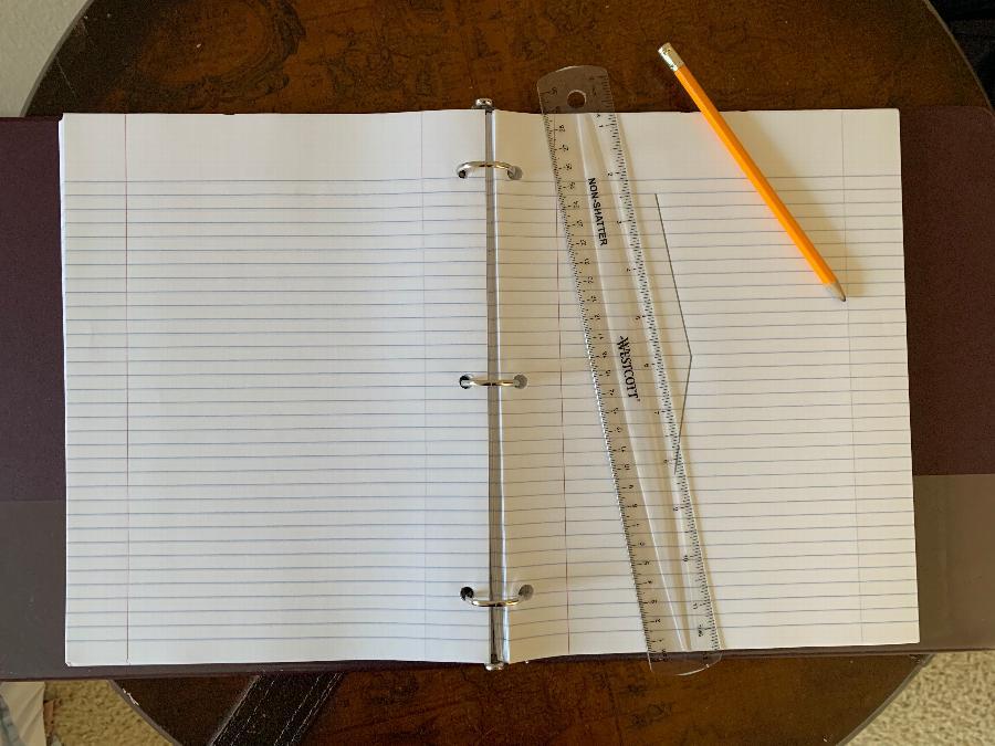 Westcott 13862 12" Shatterproof Plastic Ruler with Hanging Hole - 1/16 ...