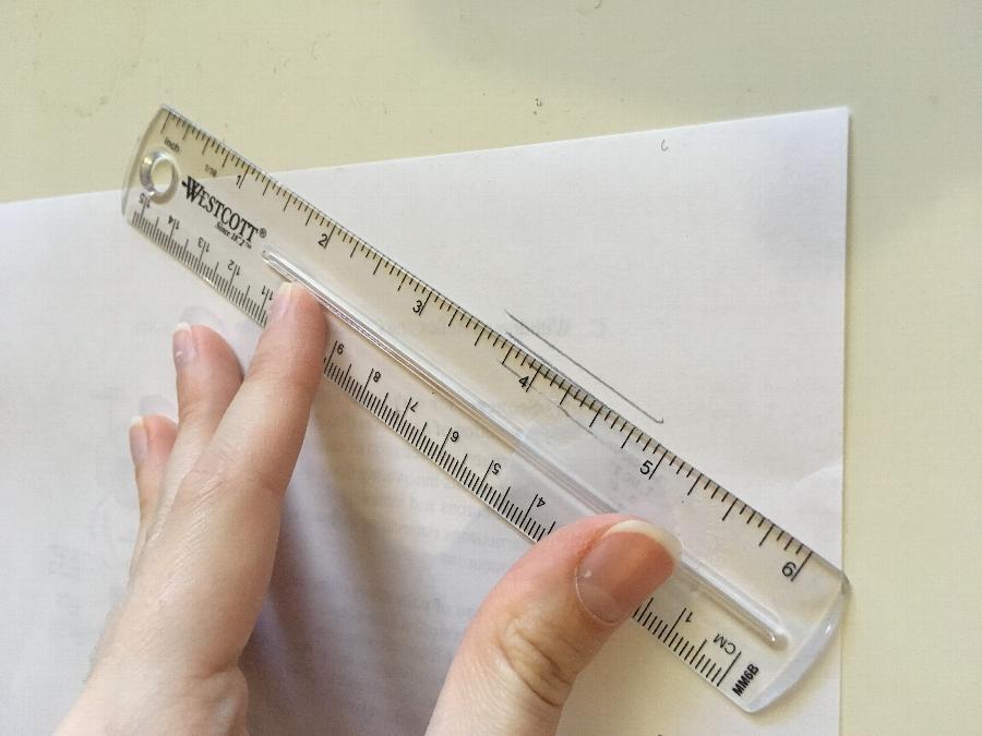 Westcott 45016 6" Clear Plastic Ruler - 1/16" Standard Scale | Westcott ...