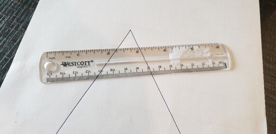 Westcott 45016 6" Clear Plastic Ruler - 1/16" Standard Scale | Westcott ...