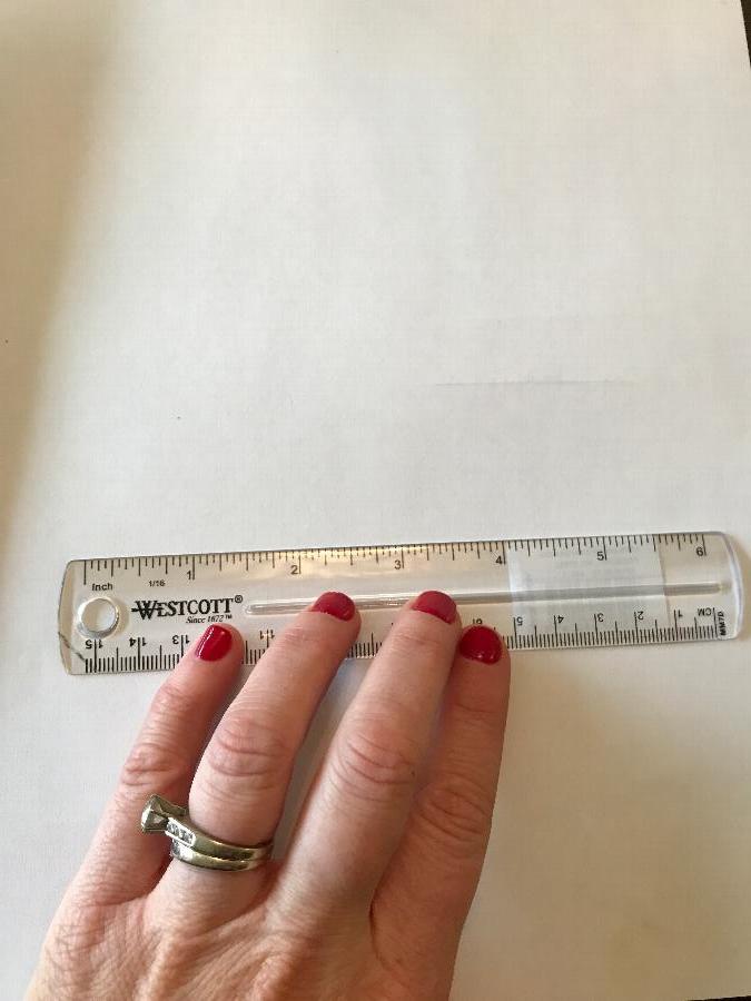 Westcott 45016 6" Clear Plastic Ruler - 1/16" Standard Scale | Westcott ACM45016