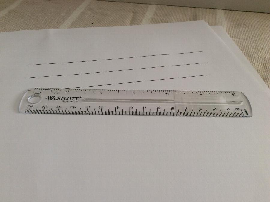 Westcott 45016 6" Clear Plastic Ruler - 1/16" Standard Scale | Westcott ...