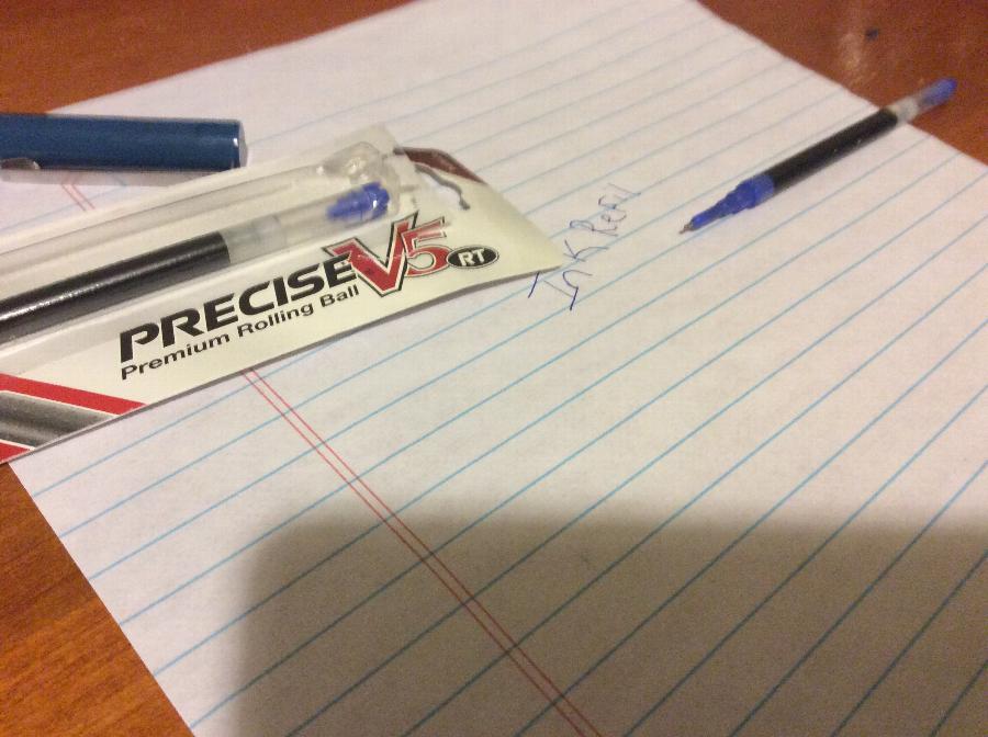 Pilot 77274 Precise V5 RT Blue Ink Extra-Fine Point Rolling Ball ...