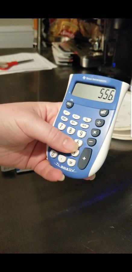 Texas Instruments TI-503SV 8-Digit LCD Pocket Calculator