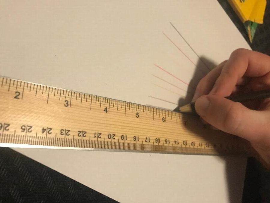 Universal UNV59021 Flat Wood Ruler with Double Metal Edge - 1/16 ...