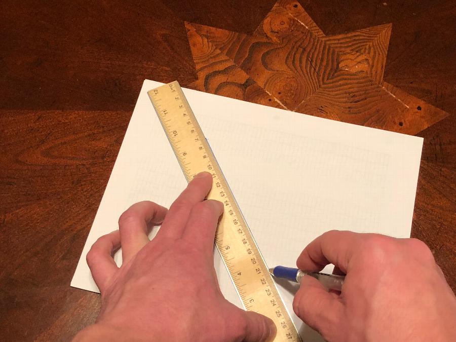 Universal UNV59021 Flat Wood Ruler with Double Metal Edge - 1/16 ...