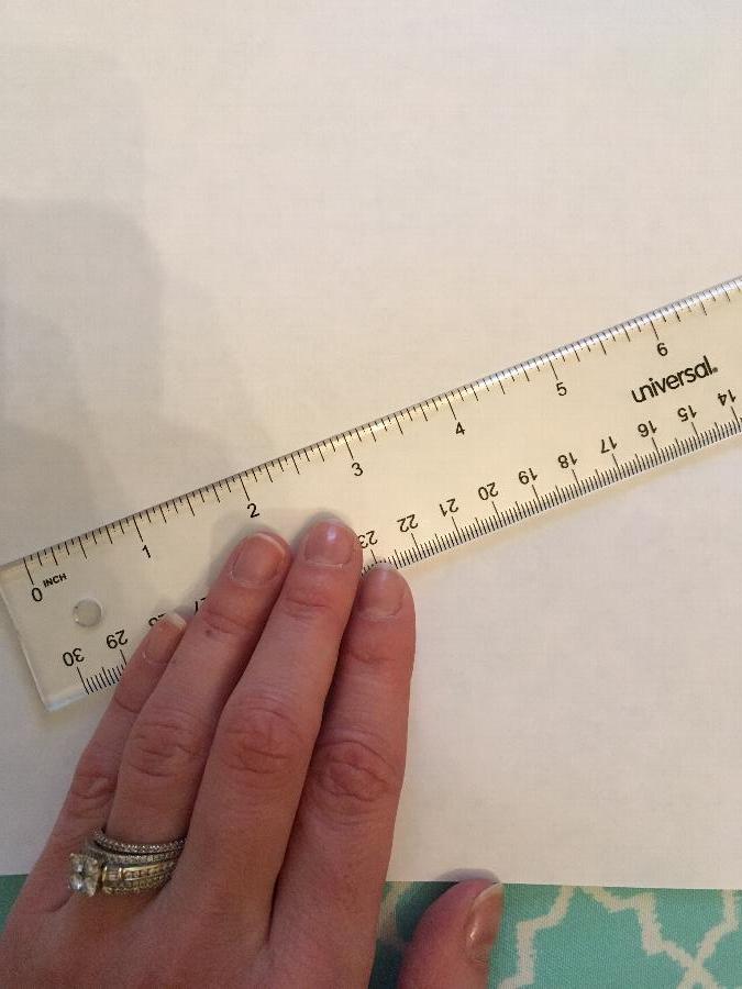 Universal UNV59022 Clear Acrylic Plastic Ruler - 1/16" Standard Scale