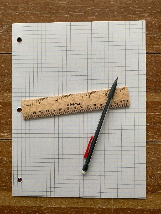 Universal UNV59024 6" Wooden Flat Ruler - 2/Pack