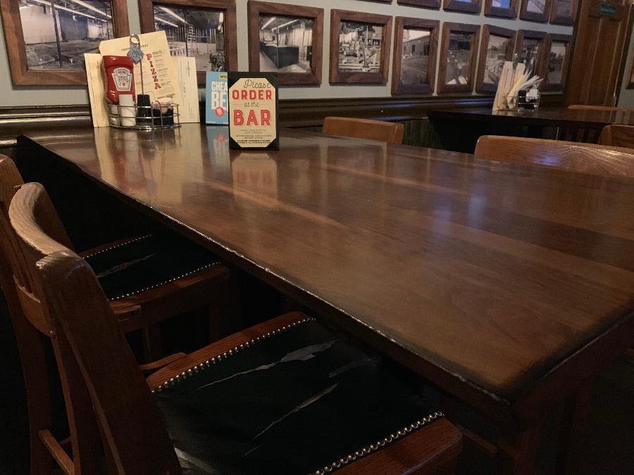 Live Edge Table Top | Lancaster Table & Seating 30" x 60" Solid Wood ...