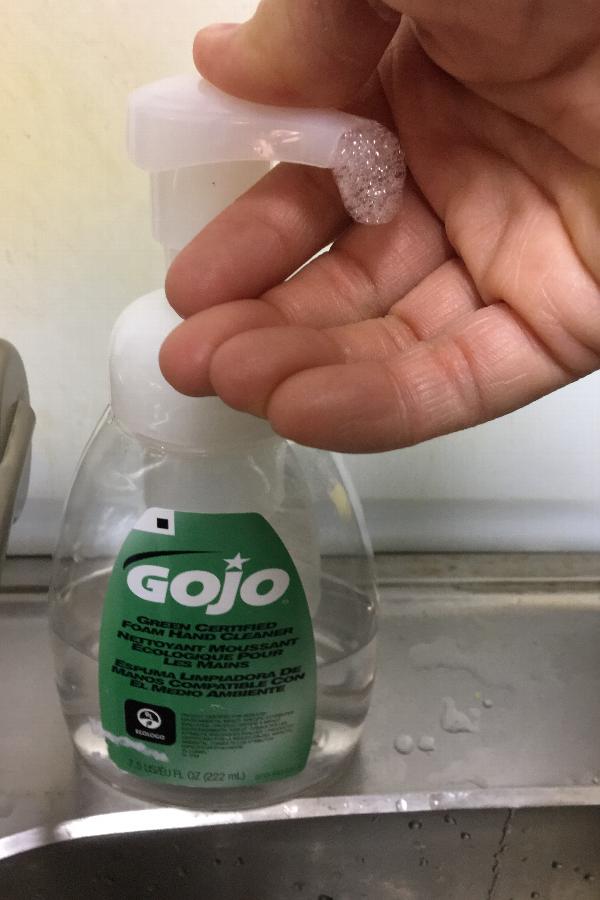 GOJO® 5715-06 Green Certified 7.5 oz. Fragrance Free Foaming Hand Soap ...