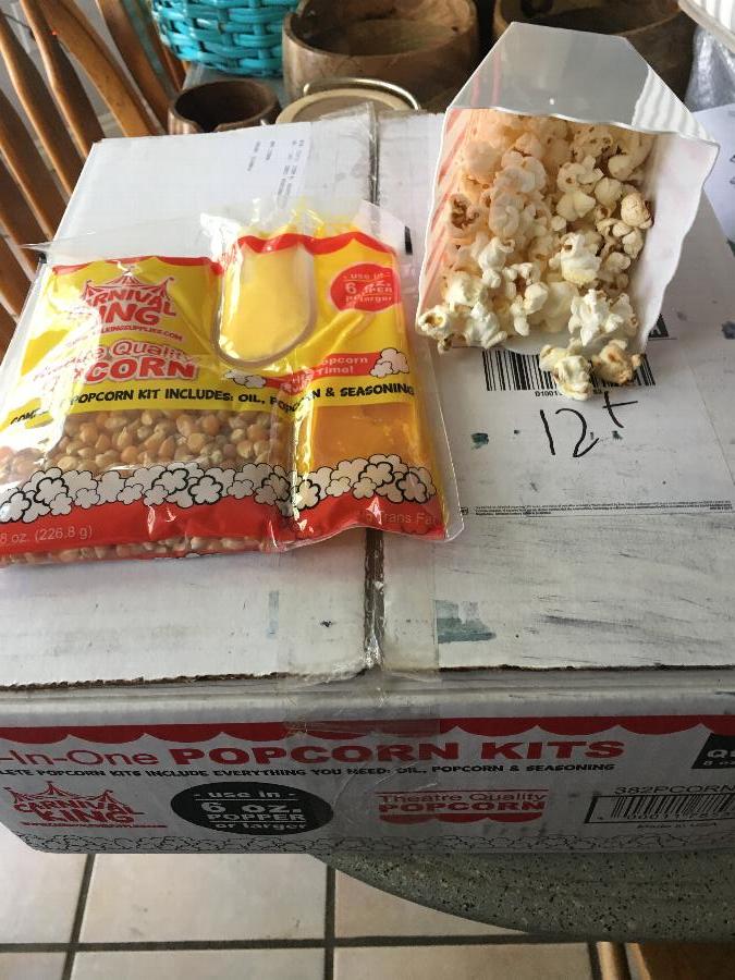 Carnival King All-In-One Popcorn Kit for 6 oz. Popper - 36/Case
