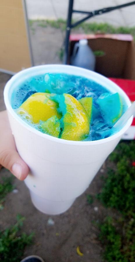 Carnival King 1 Gallon Blue Raspberry Snow Cone Syrup