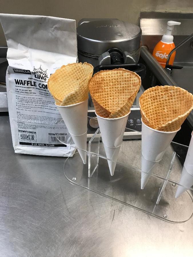 Carnival King Vanilla Waffle Cone Mix 5 lb. Bag