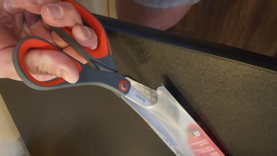 3M 1448 Scotch® 8" Stainless Steel Pointed Tip Precision Scissors with ...