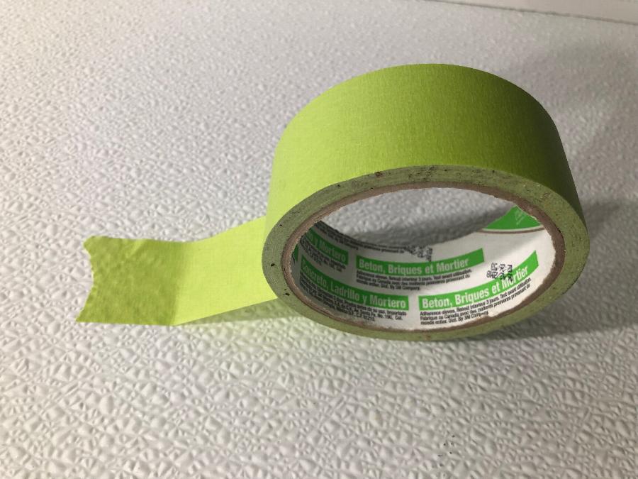 3M 2060-36A Scotch® 1 7/16" x 60 Yards Green Masking Tape