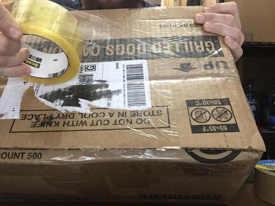 3M 3750-6 Scotch® 1 7/8" x 54.6 Yards Clear Commercial Grade Shipping ...