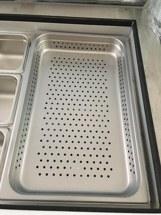 Choice Full Size 2 1/2" Deep Anti-Jam Perforated Stainless Steel Steam ...