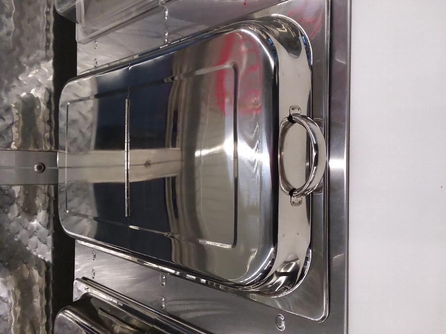 Choice Full Size Hinged Dome Steam Table / Hotel Pan Cover