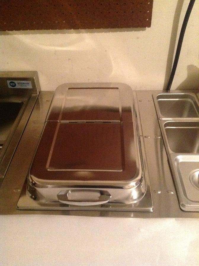 Choice Full Size Hinged Dome Steam Table / Hotel Pan Cover