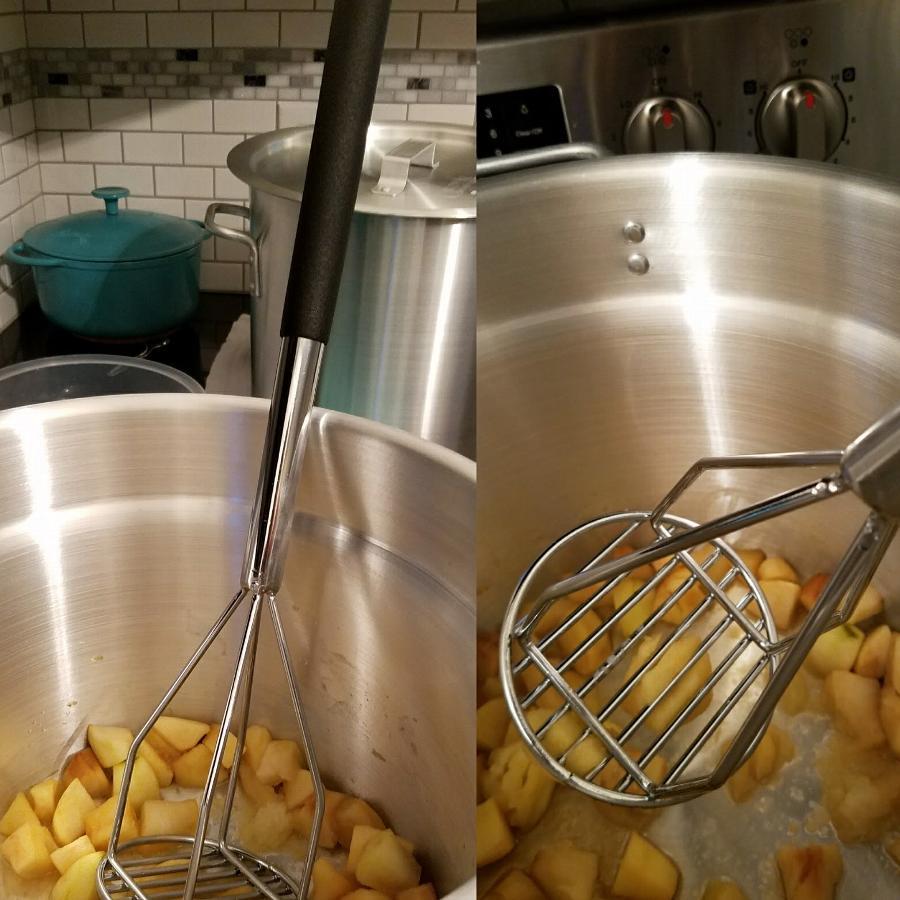 Potato / Bean Masher - 18" Masher w/ Nylon Handle