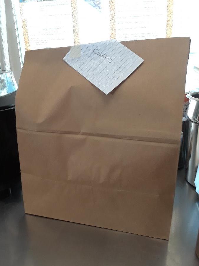 Duro 1/8 Brown Paper Bags - 500/Bundle