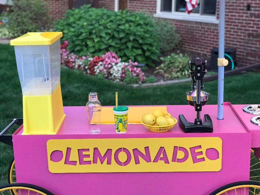 16 oz. Tall Plastic Lemonade Cold Cup with Straw and Lid - 500/Case