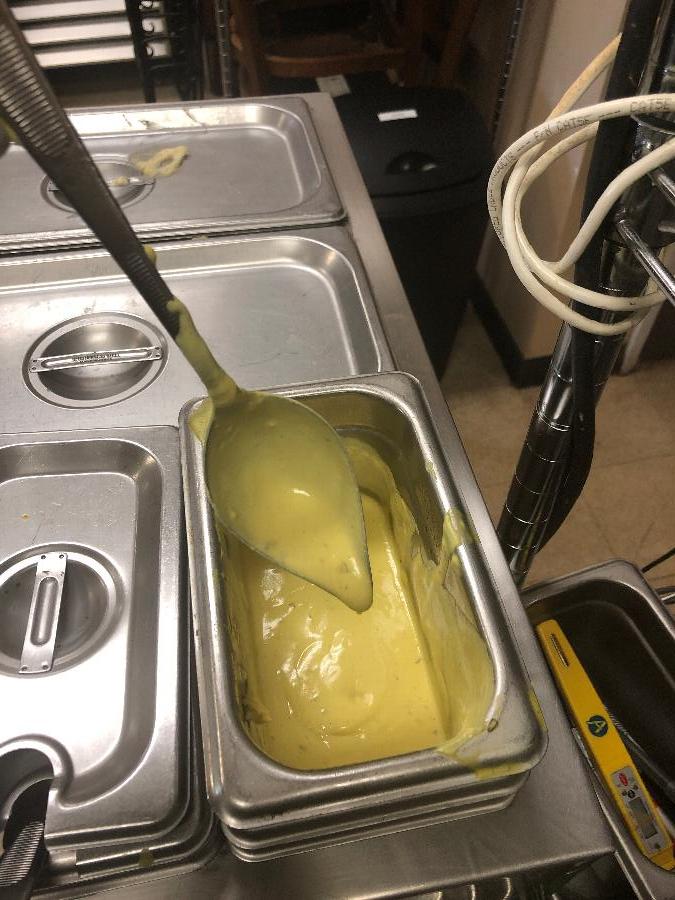 Mercer Culinary M35142 1 oz. Saucier Spoon with Tapered Spout