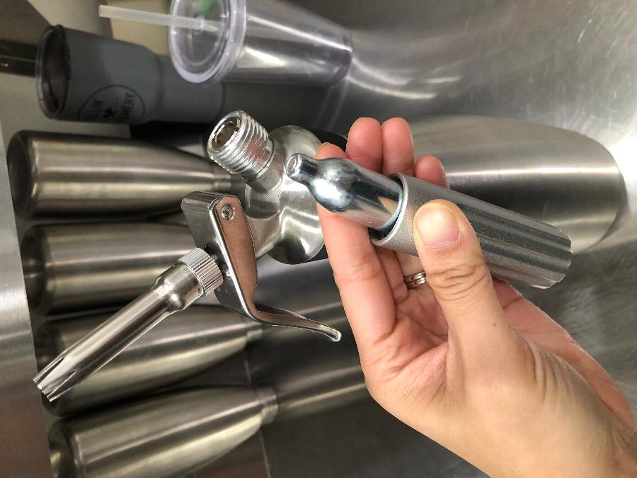 Nitrous Oxide (N2O) Cartridges - 24/Box | WebstaurantStore