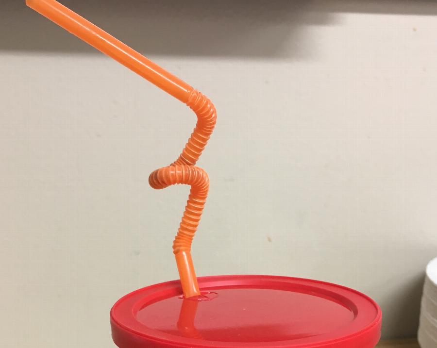 Choice 8 3/4" Jumbo Neon Wrapped Crazy Straw - 2000/Case