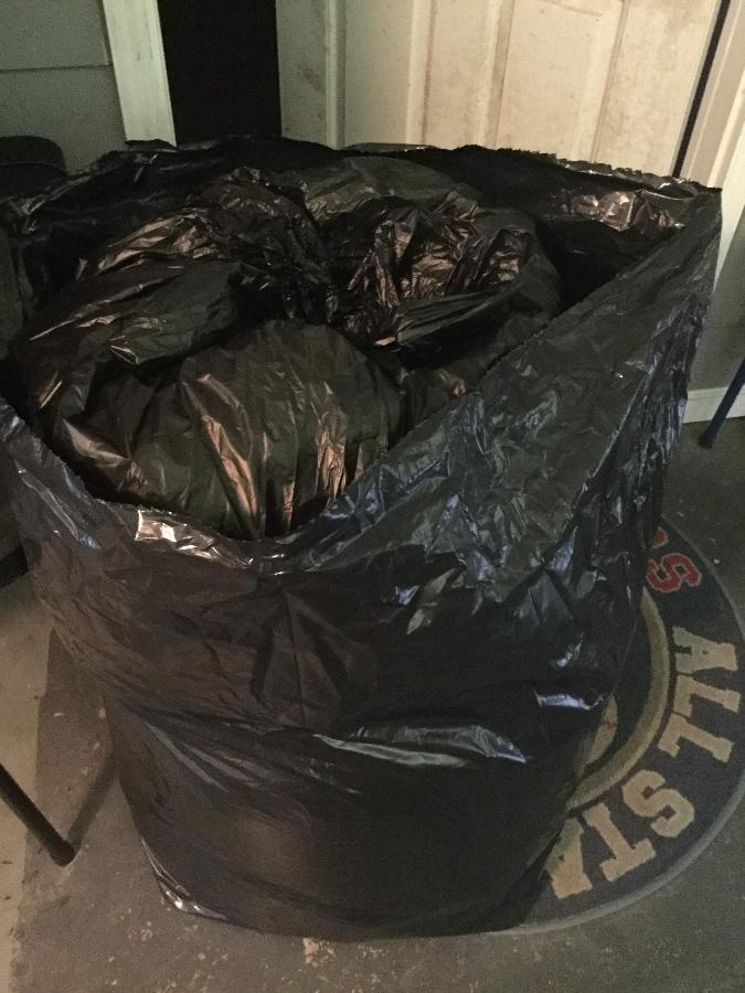 45 Gallon Trash Bags | 3 Mil Contractor Low-Density Bags