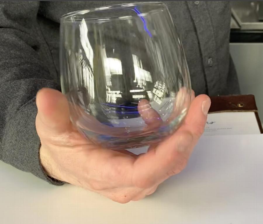 Libbey 222 Customizable 16.75 oz. Stemless Red Wine Glass - 12/Case