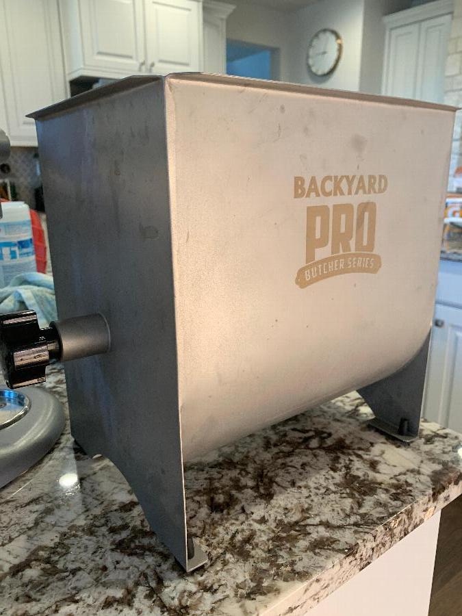 20 lb. Meat Mixer with Removable Paddles (Backyard Pro) | WebstaurantStore