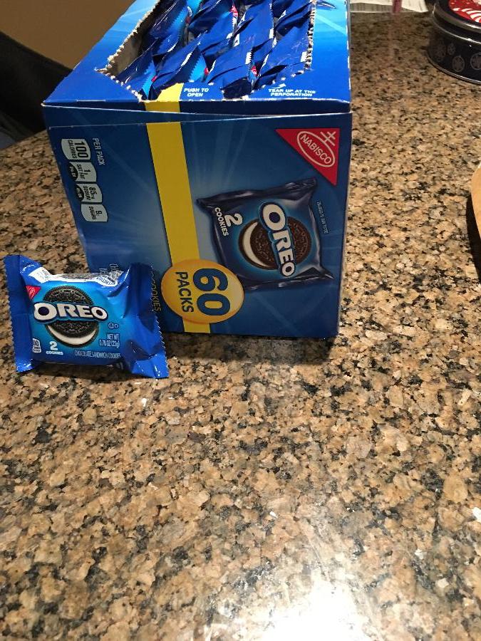 Nabisco Oreo 2-Count (.78 oz.) Cookie Snack Pack - 120/Case