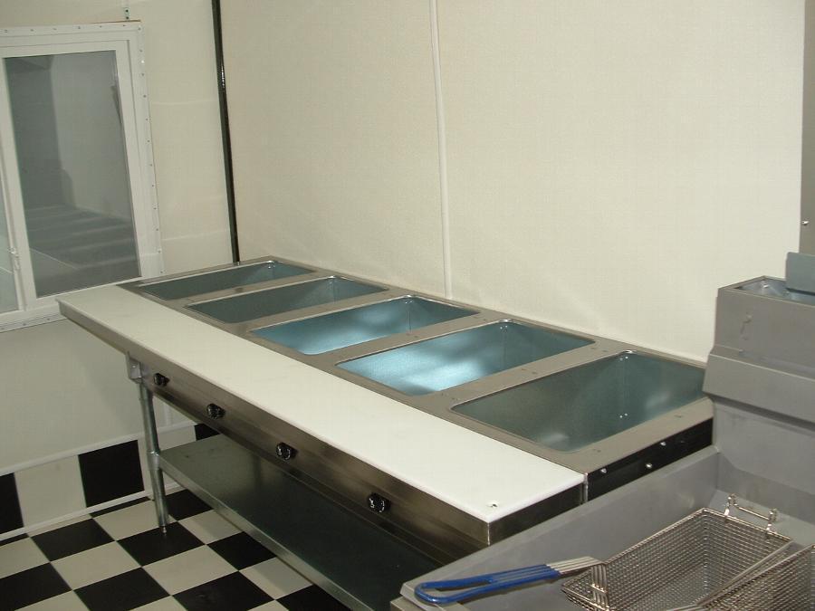 Eagle Group HT5 Liquid Propane Steam Table Five Pan 17,500 BTU - Open Well