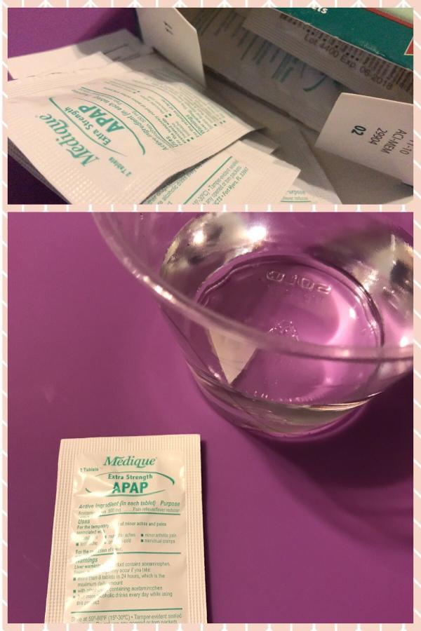 Medique 17564 Extra Strength APAP Acetaminophen Tablets - 24/Box