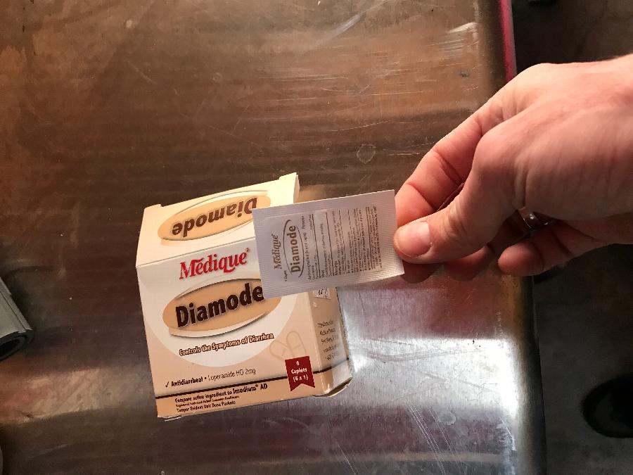 Medique 20069 Diamode Antidiarrheal Caplets - 6/Box