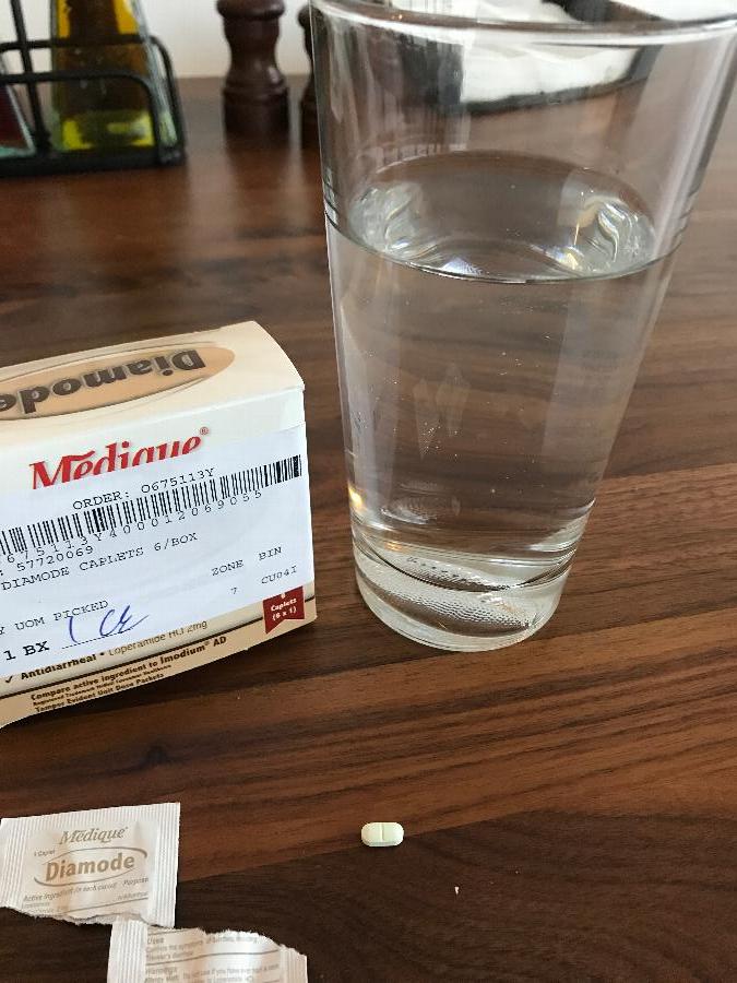 Medique 20069 Diamode Antidiarrheal Caplets - 6/Box