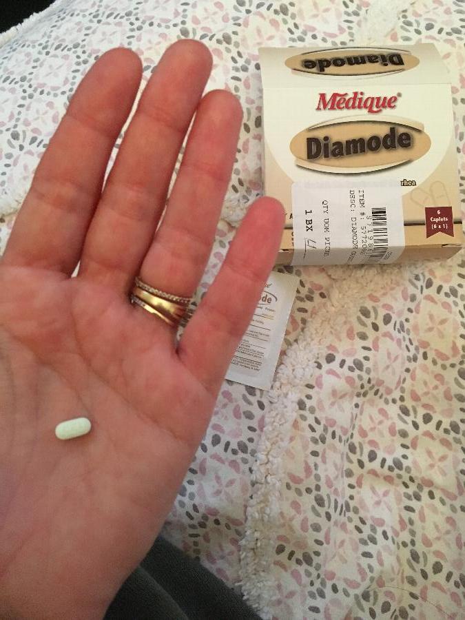 Medique 20069 Diamode Antidiarrheal Caplets - 6/Box