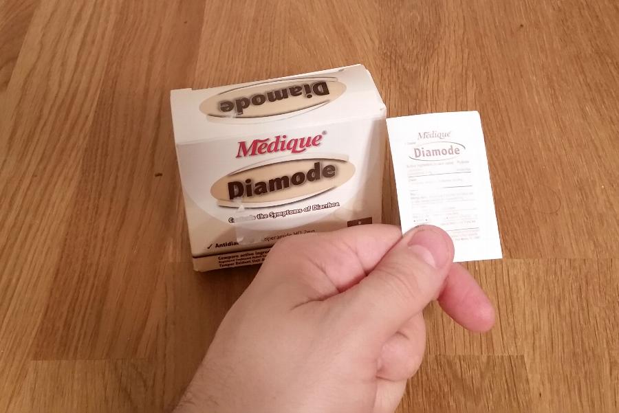 Medique 20069 Diamode Antidiarrheal Caplets - 6/Box